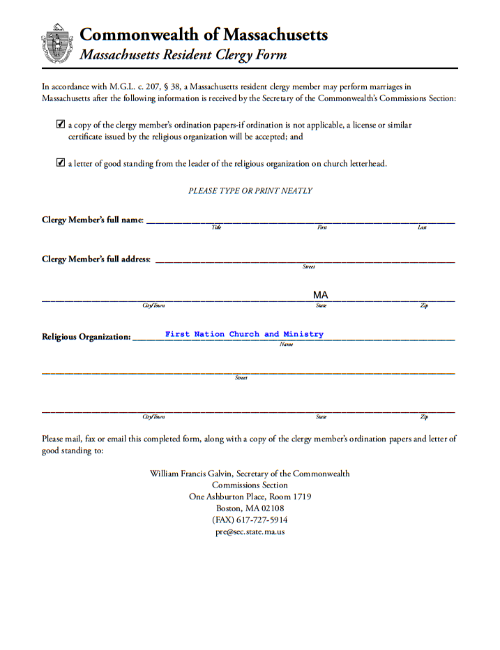 Get Ordained To Perform Wedding Ceremonies | Marriage Minister ...